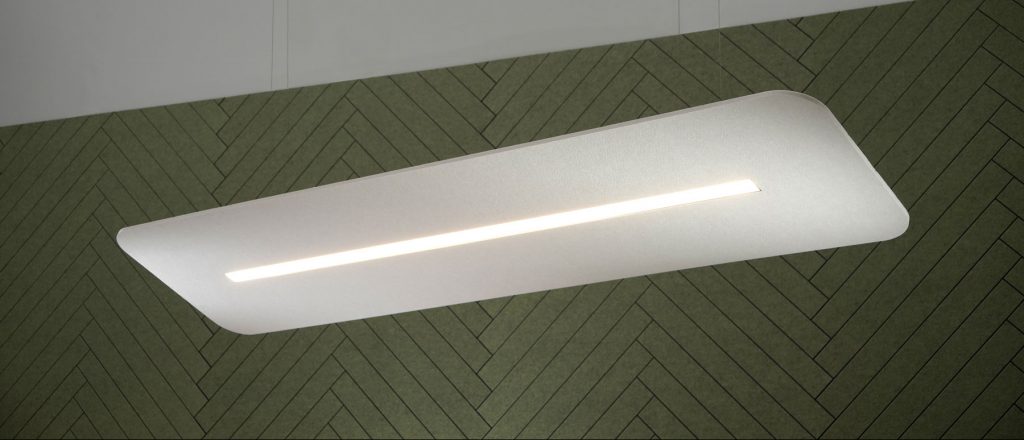 Flat Cloud Lighting | Sustainable Acoustic Design | FELTOUCH