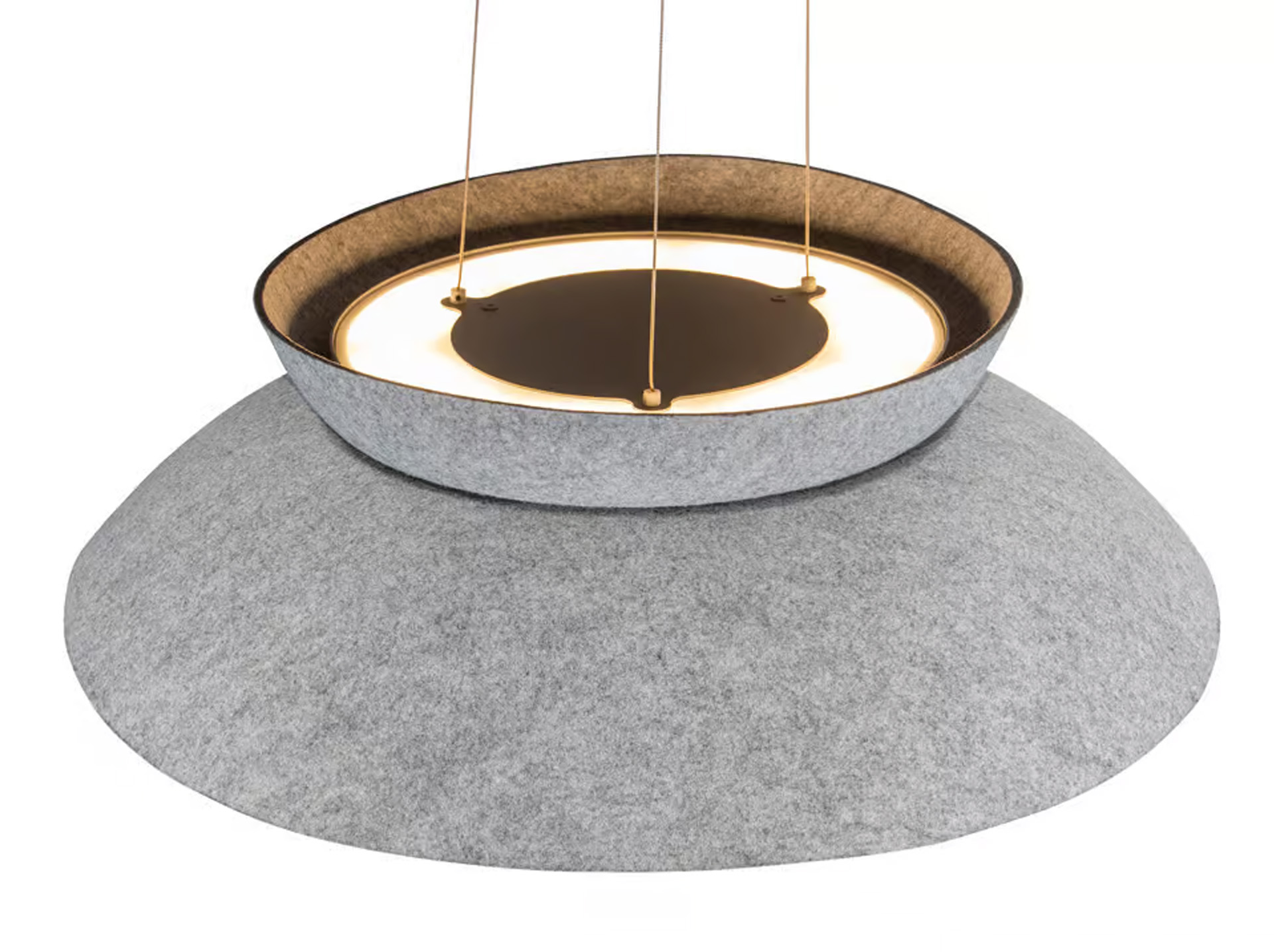 Bowl Acoustic Lighting - Sparkle Collection | Feltouch