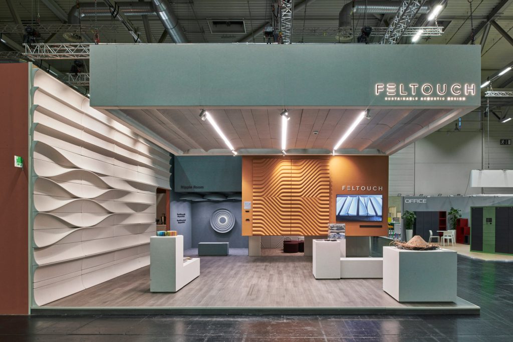 Orgatec 2022 - Sustainable Acoustic Design - Feltouch