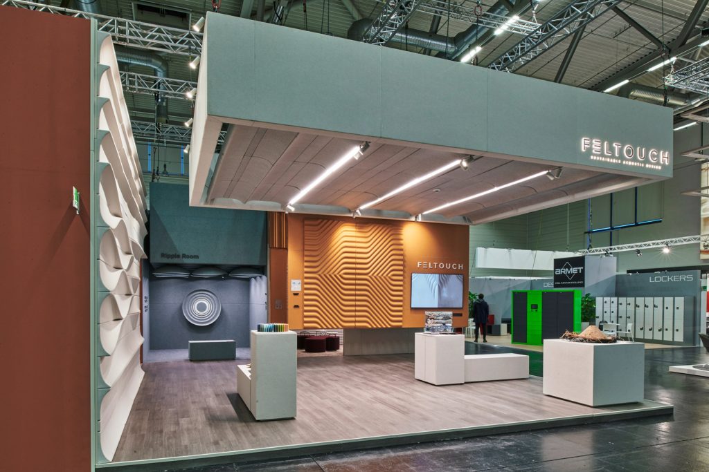 Orgatec 2022 - Sustainable Acoustic Design - Feltouch