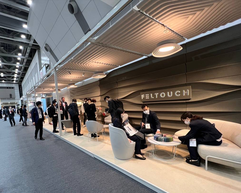 Feltouch era all'Orgatec Tokyo 2023 | Feltouch