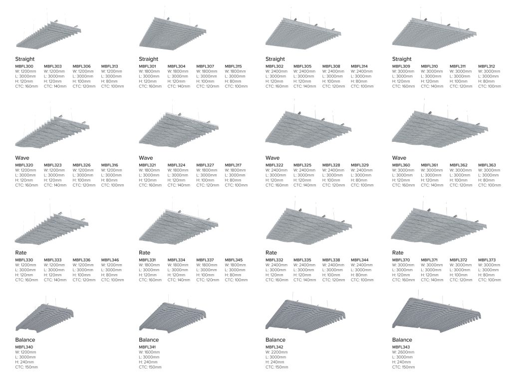 PET Felt Baffle - Acoustic Ceiling Solution - Feltouch
