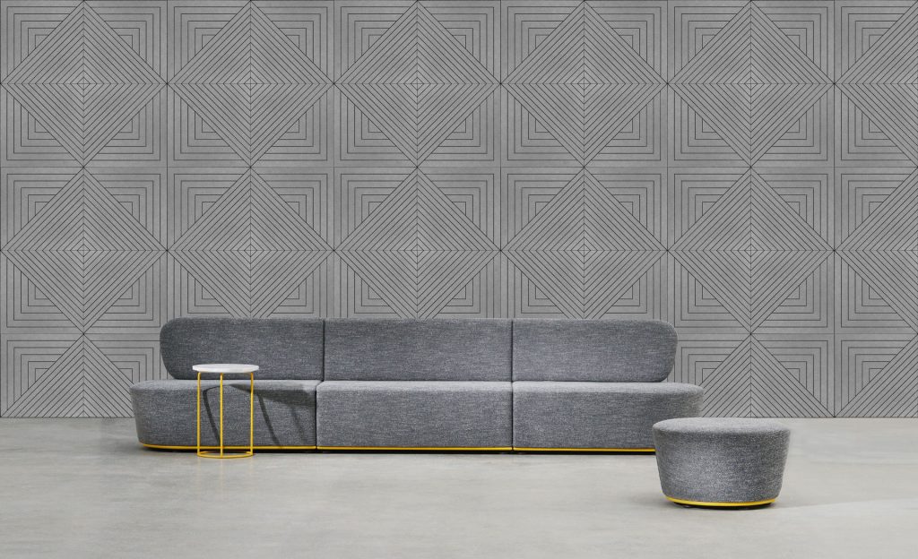 Geo - Tiles Collection - Sustainable Acoustic Design - FELTOUCH