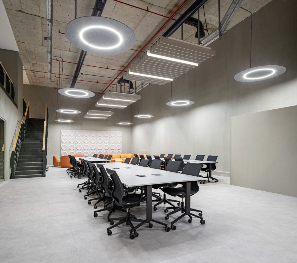 Cloud Baffle - Acoustic Ceiling | FELTOUCH
